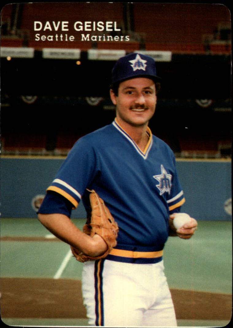 1985 Mariners Mother's #22 Dave Geisel - NM-MT