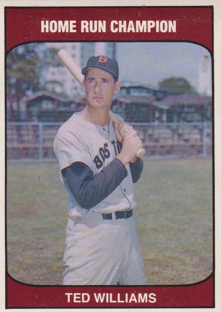 1985 TCMA Home Run Champs #10 Ted Williams - NM-MT