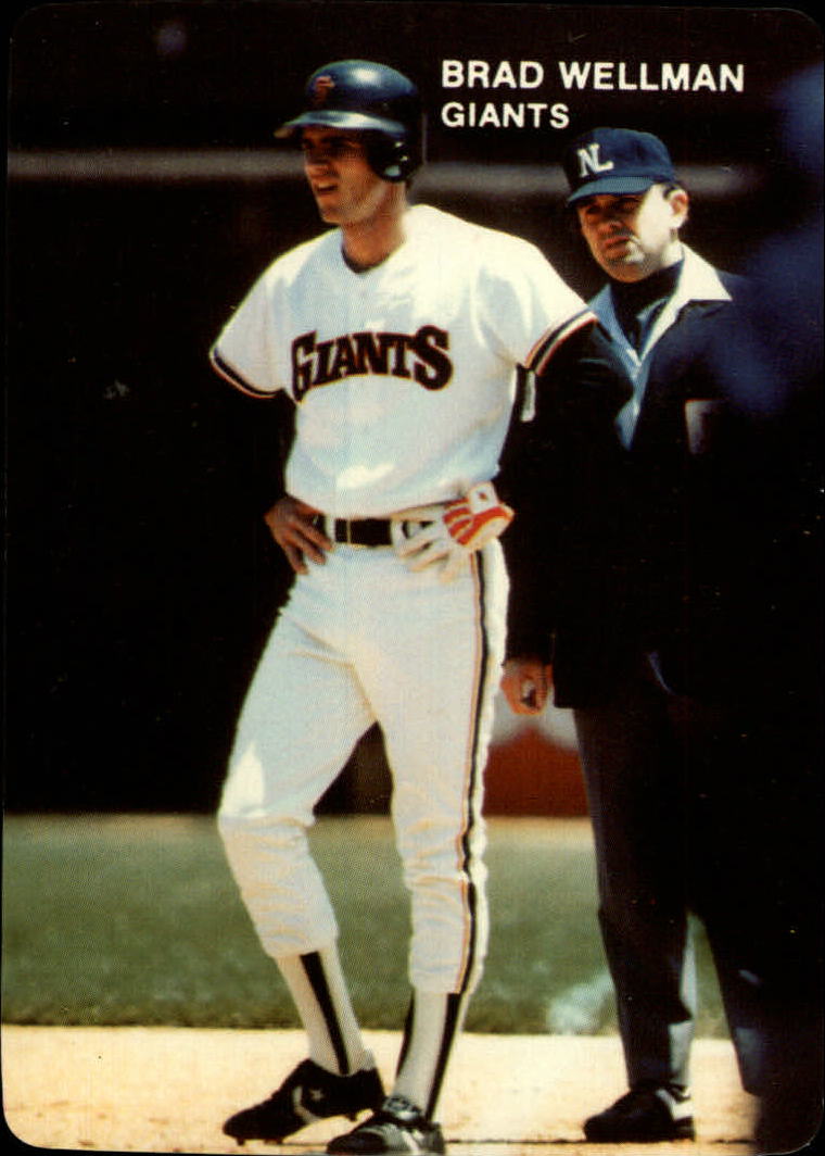 1985 Giants Mother's #26 Brad Wellman - NM-MT