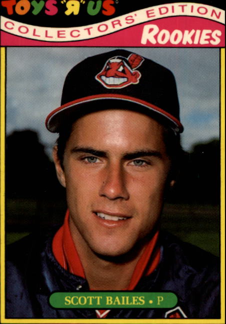 1987 Toys R Us Rookies #3 Scott Bailes - NM-MT
