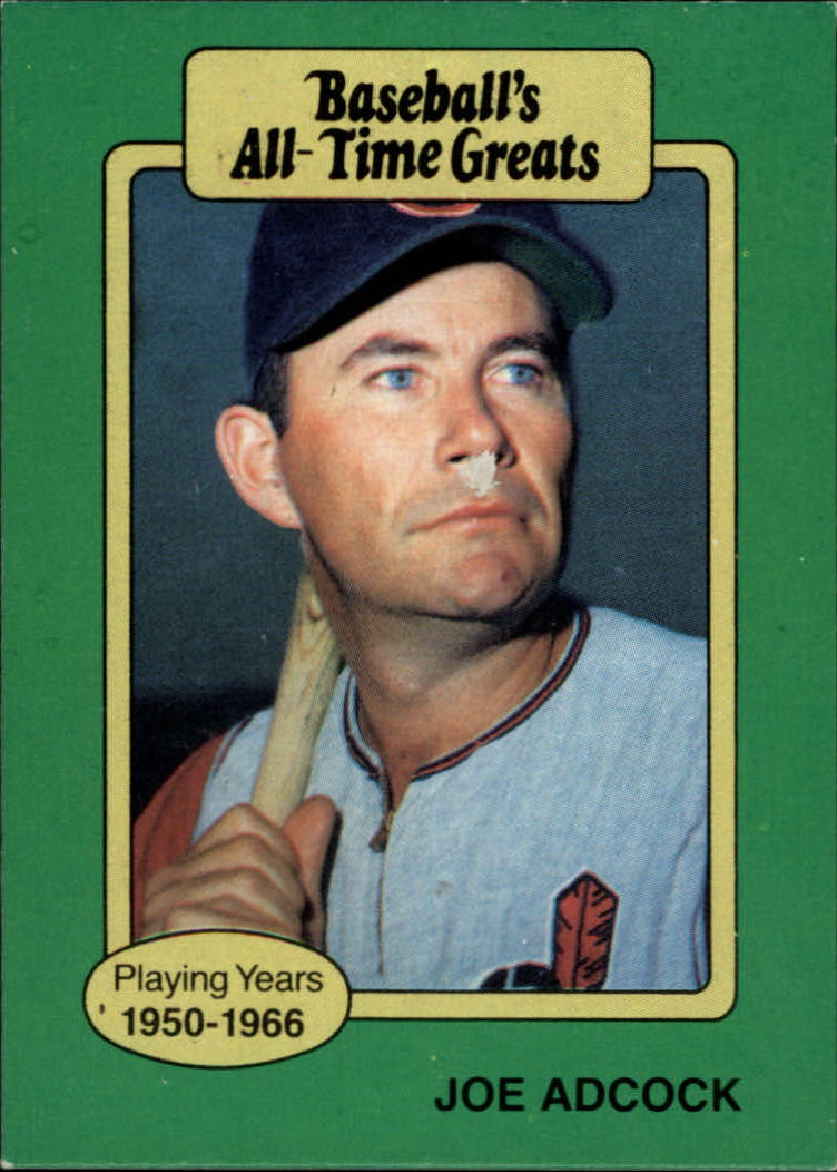 1987 Hygrade All-Time Greats #NNO Joe Adcock - EX - Jim & Steve's ...