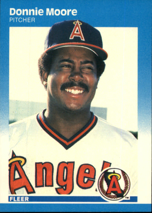 1987 Fleer #89 Donnie Moore - NM-MT - The Stadium | Beckett Marketplace