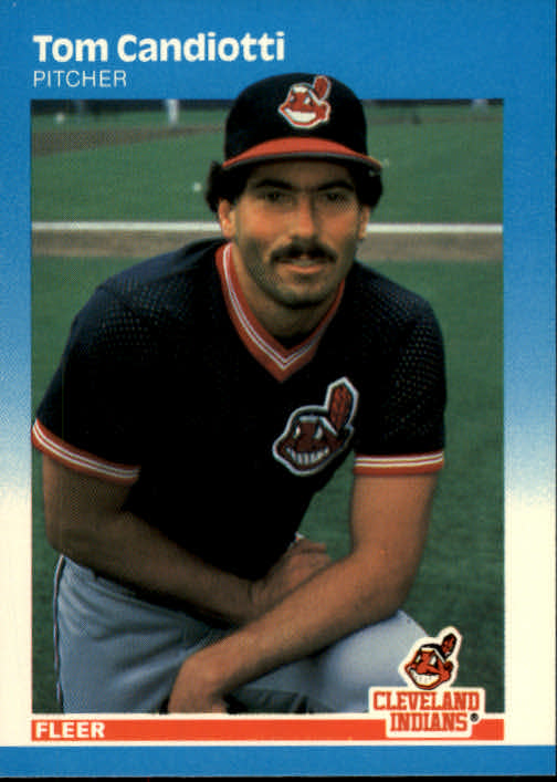 1987 Fleer #248 Tom Candiotti - From Factory Sealed Set - MINT
