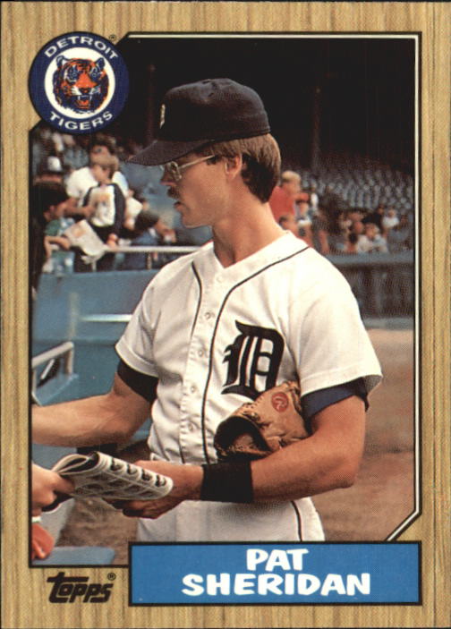 1987 Topps Tiffany #234 Pat Sheridan - NM-MT