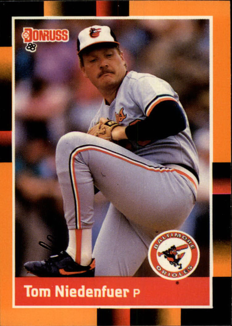 1988 Donruss Baseball's Best #321 Tom Niedenfuer - @WHS - NM-MT