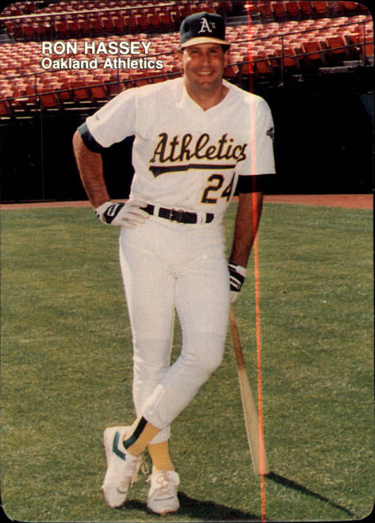 1988 A's Mother's #16 Ron Hassey - NM-MT