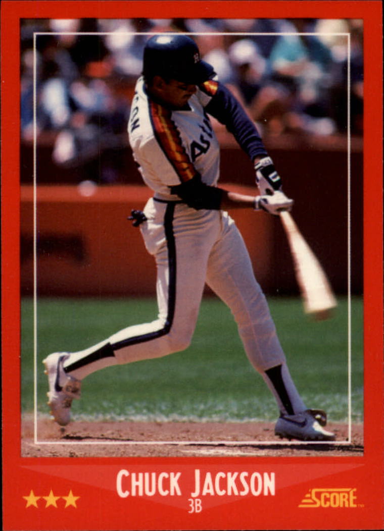 1988 Score Glossy #222 Chuck Jackson - NM-MT