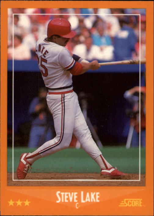 1988 Score Glossy #596 Steve Lake - NM-MT - Card Shack | Beckett ...