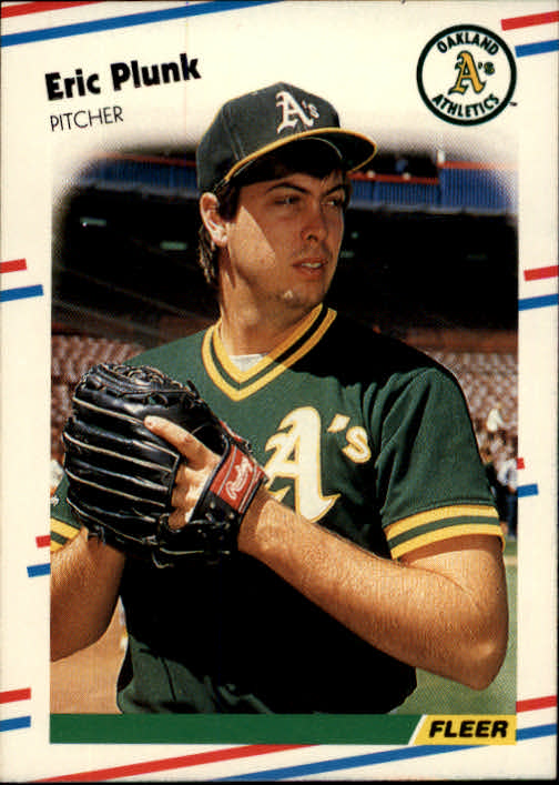 1988 Fleer #291 Eric Plunk - NM-MT