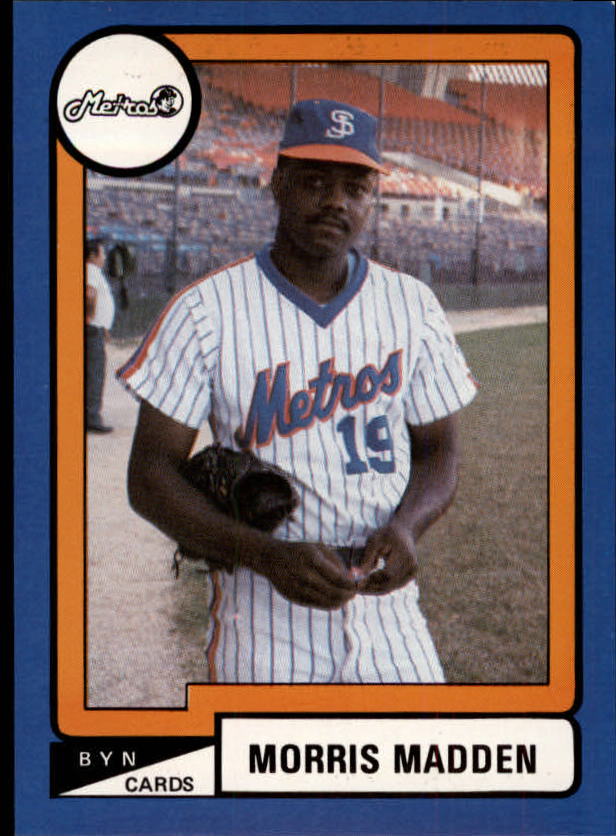 1988-89 BYN Puerto Rico Winter League #153 Morris Madden - NM-MT