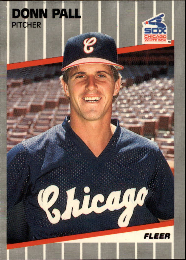 1989 Fleer Glossy #505 Donn Pall - NM-MT