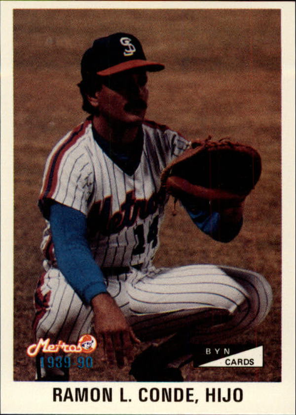 1989-90 BYN Puerto Rico Winter League #30 Ramon L. Conde Jr. CO - NM-MT
