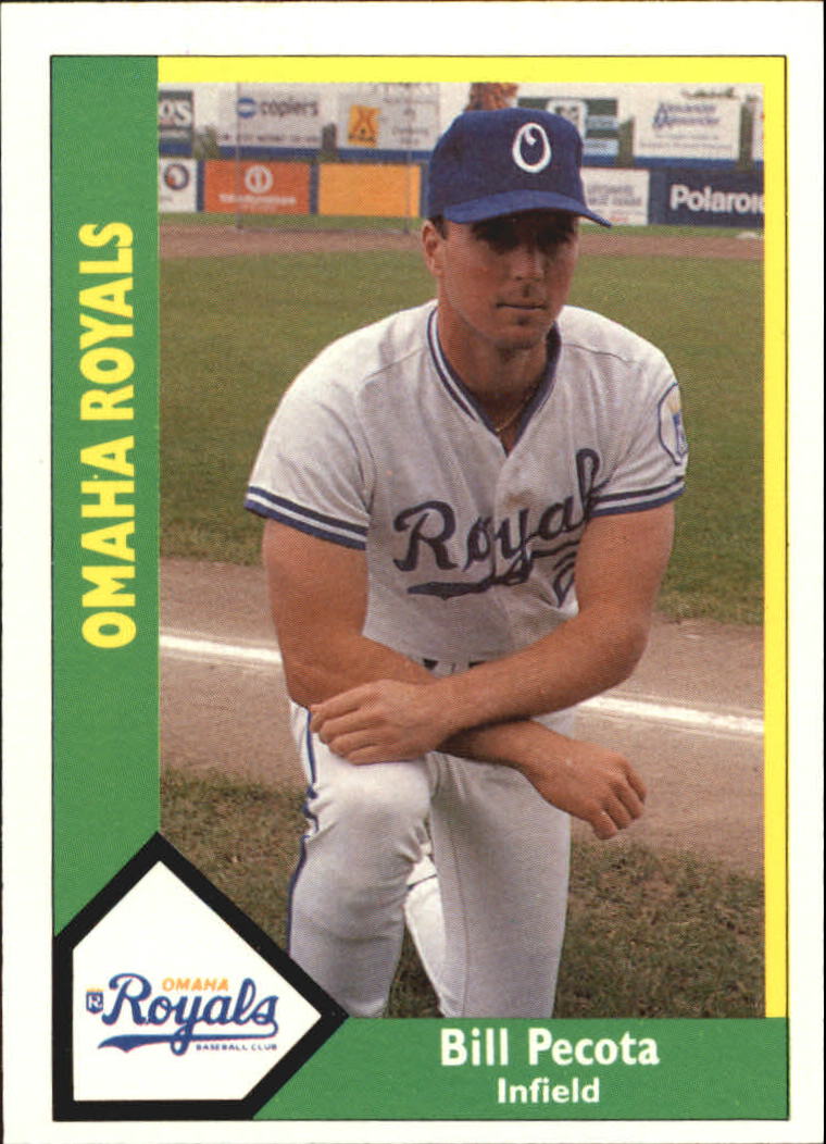 1990 CMC #191 Bill Pecota - NM-MT