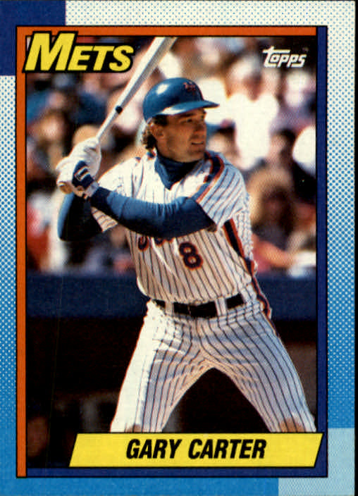 1990 Topps #790 Gary Carter - NM-MT - The Dugout Sportscards & Comics ...