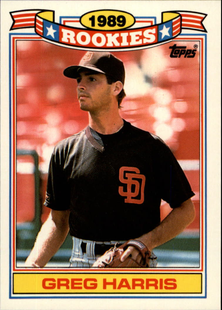 1990 Topps Rookies #13 Greg W. Harris - NM-MT