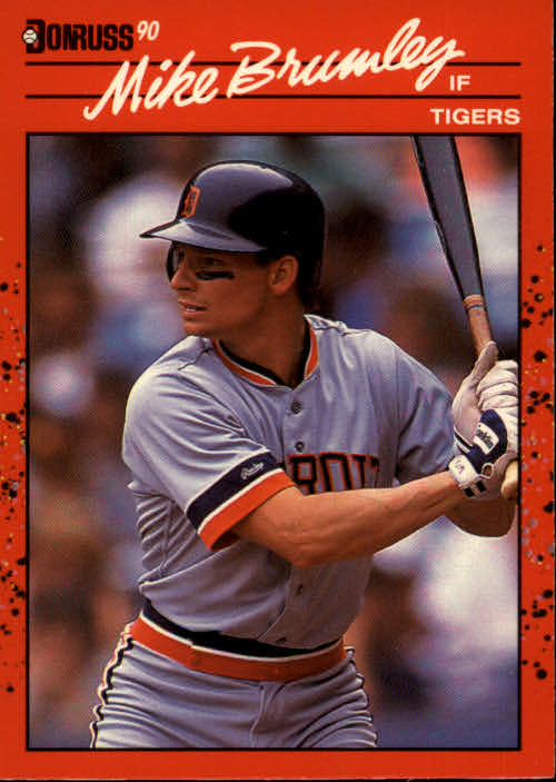 1990 Donruss #533 Mike Brumley - NM-MT+