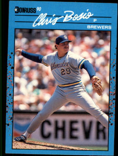 1990 Donruss Best AL #9 Chris Bosio - NM-MT