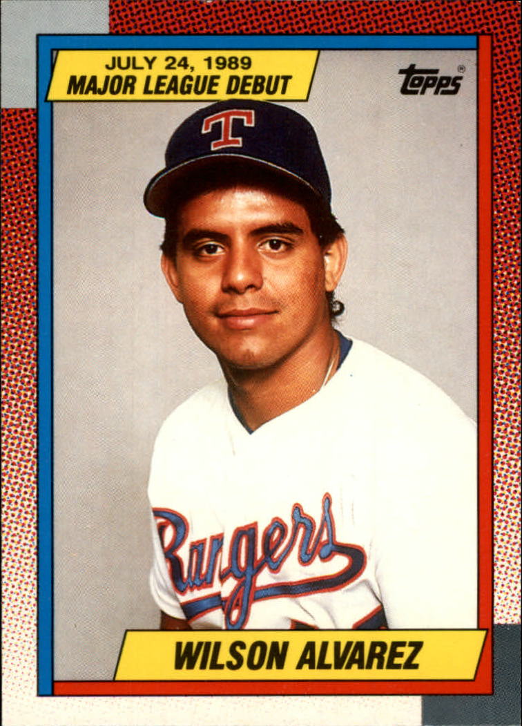 1990 Topps Debut '89 #3 Wilson Alvarez - NM-MT