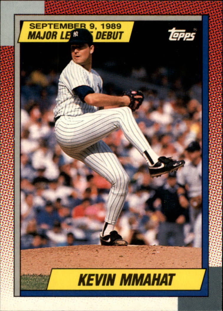 1990 Topps Debut '89 #84 Kevin Mmahat - NM-MT+