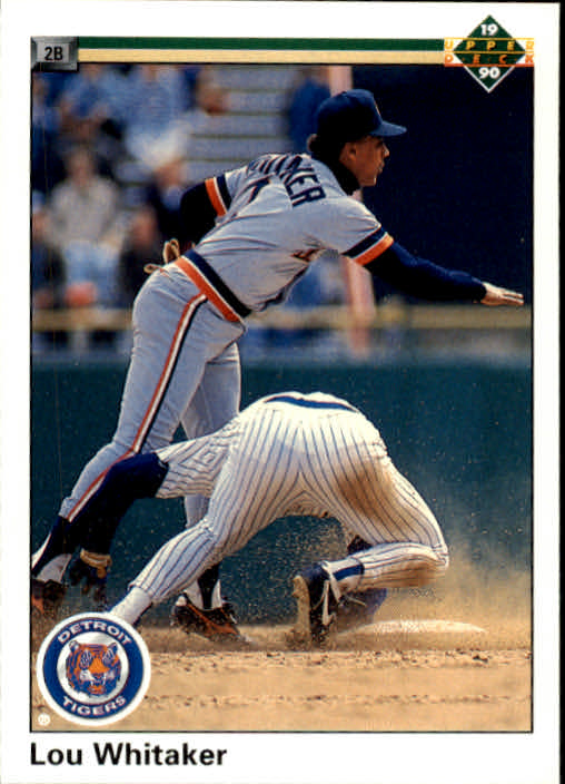 1990 Upper Deck #327 Lou Whitaker - NM-MT