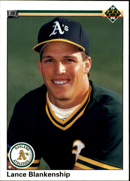 1990 Upper Deck #687 Lance Blankenship - From Factory Sealed Set - MINT