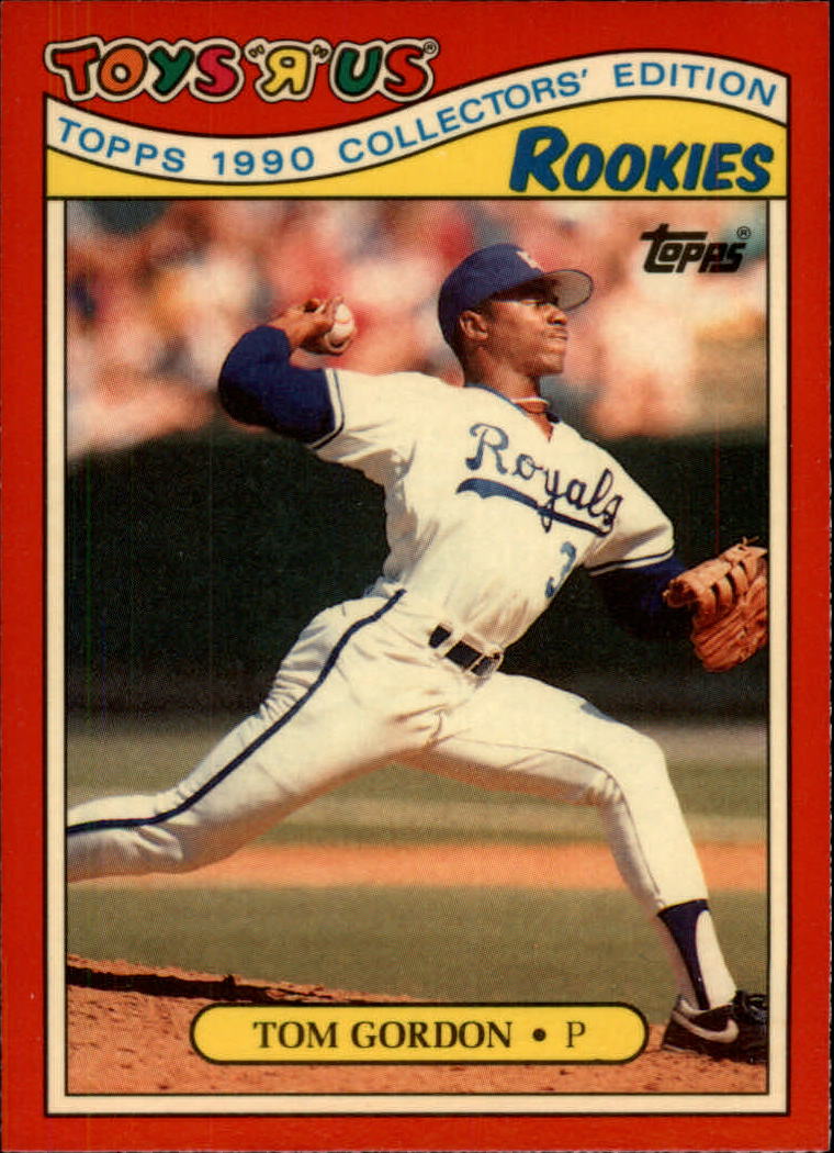 1990 Toys R Us Rookies #12 Tom Gordon - NM-MT - The Dugout Sportscards ...