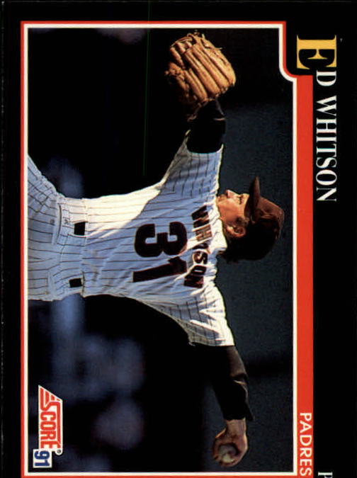 1991 Score #789 Ed Whitson - From Factory Sealed Set - MINT