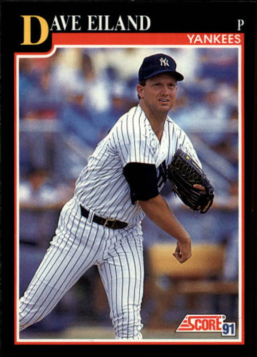 1991 Score #826 Dave Eiland - NM-MT