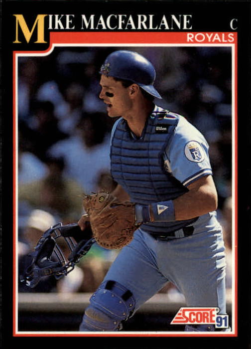1991 Score #839 Mike Macfarlane - MINT