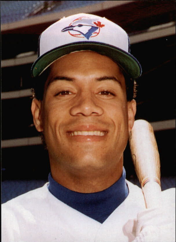 1991 Colla Roberto Alomar #8 Roberto Alomar/Headshot, bat on shoulder ...