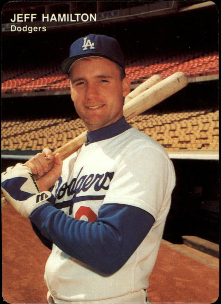 1991 Dodgers Mother's #23 Jeff Hamilton - NM-MT