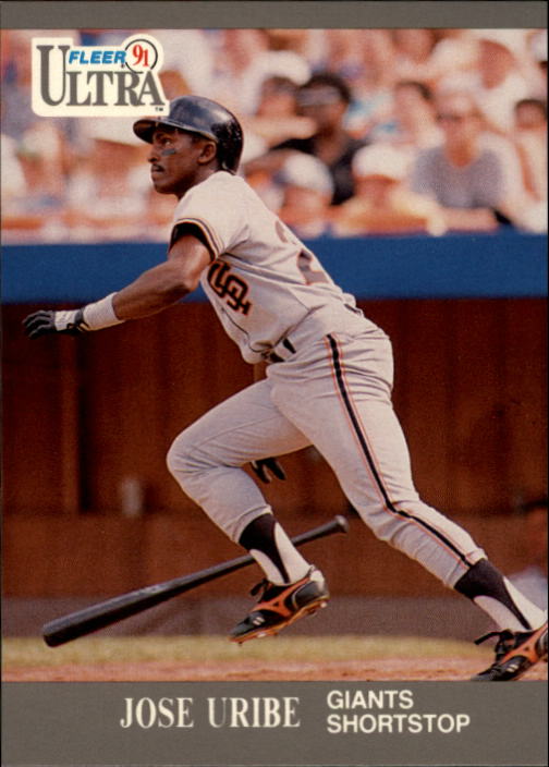 1991 Ultra #330 Jose Uribe - NM-MT