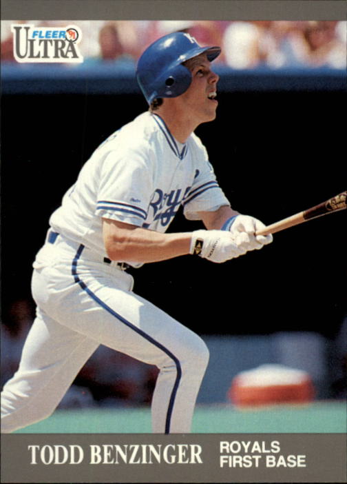 1991 Ultra Update #U25 Todd Benzinger - NM-MT