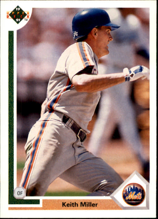 1991 Upper Deck #196 Keith Miller - NM-MT