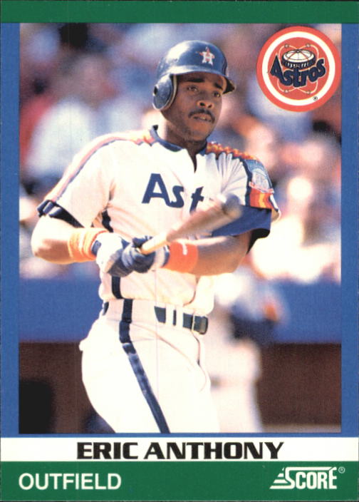 1991 Score 100 Rising Stars #42 Eric Anthony - NM-MT