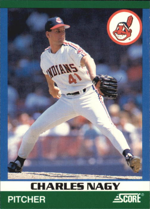 1991 Score 100 Rising Stars #47 Charles Nagy - NM-MT - Burbank ...
