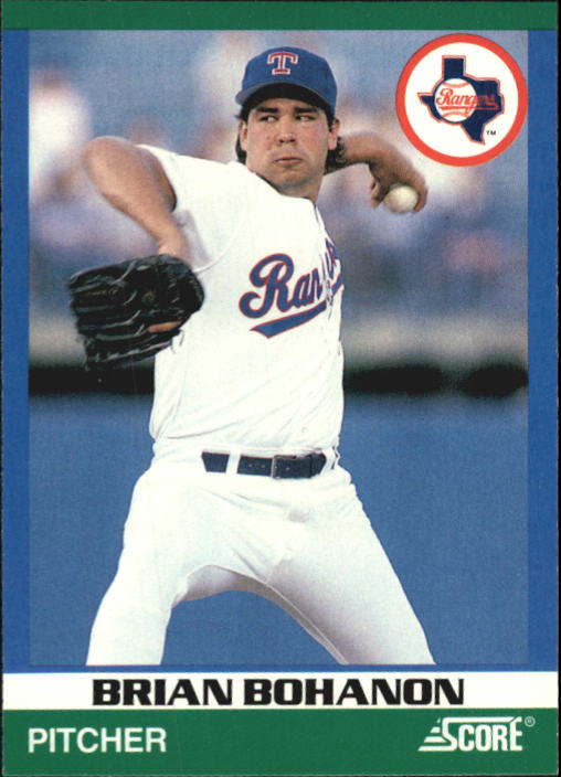 1991 Score 100 Rising Stars #53 Brian Bohanon - NM-MT