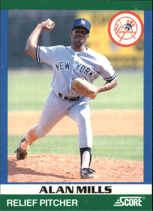 1991 Score 100 Rising Stars #62 Alan Mills - NM-MT