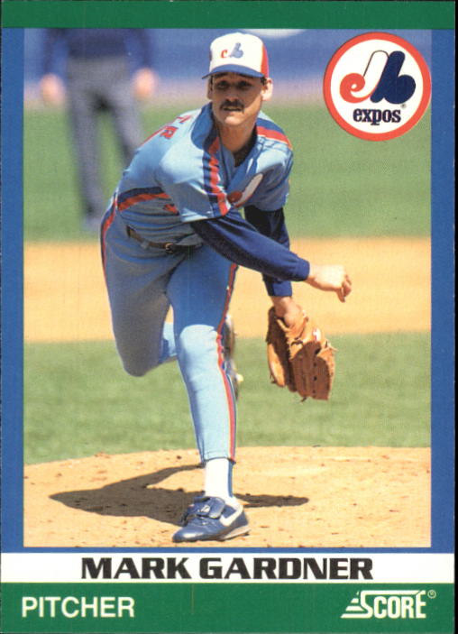 1991 Score 100 Rising Stars #71 Mark Gardner - NM-MT