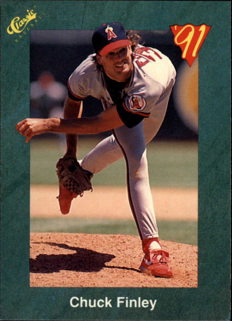 1991 Classic III #T20 Chuck Finley - B3421 - NM-MT
