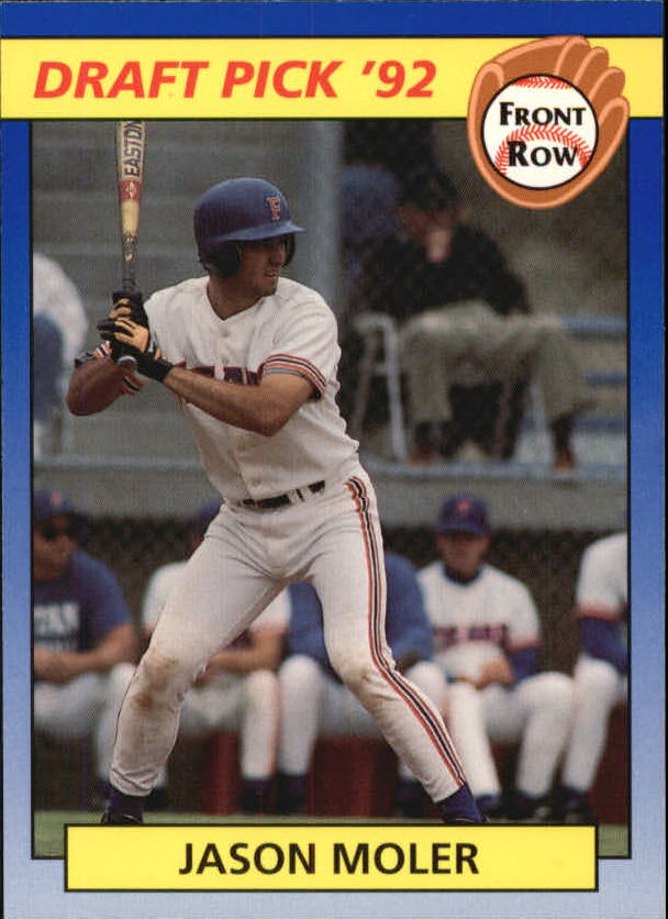 1992 Front Row Draft Picks #29 Jason Moler - NM-MT