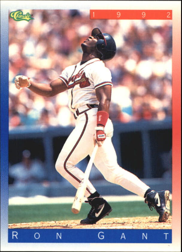 1992 Classic II #T19 Ron Gant - NM-MT