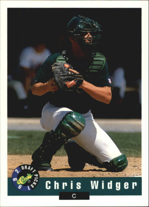 1992 Classic Draft Picks #60 Chris Widger - NM-MT