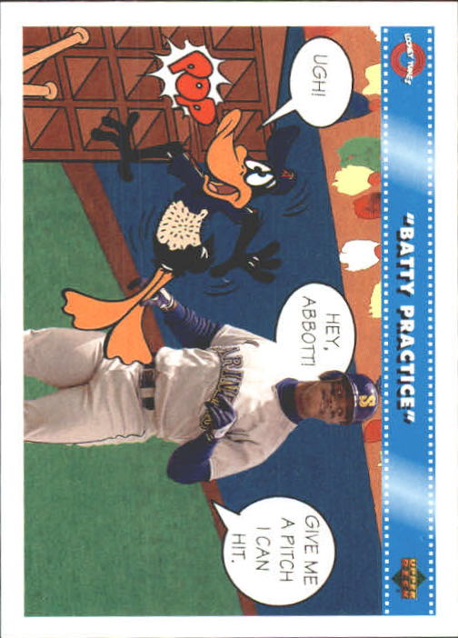 1992 Upper Deck Comic Ball 3 #51 Batty Practice/Ken Griffey Jr. - NM-MT ...