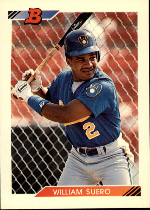 1992 Bowman #181 William Suero - NM-MT