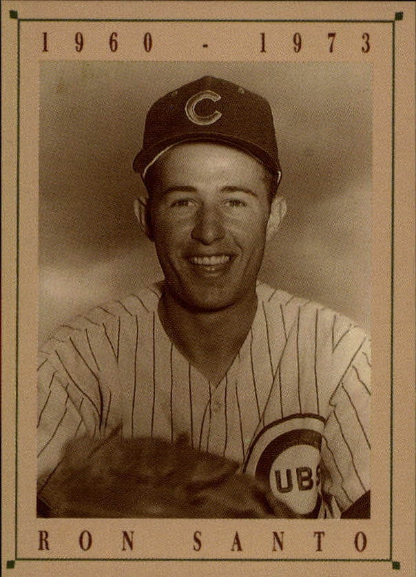 1992 Cubs Old Style #21 Ron Santo - NM-MT