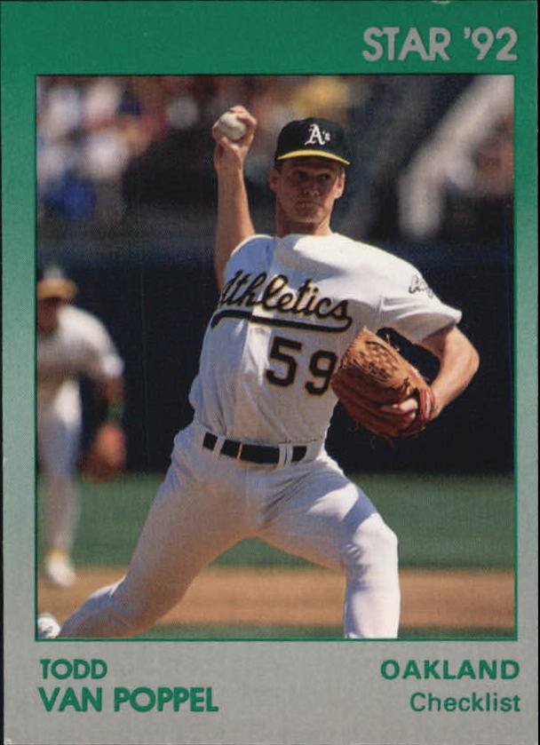 1992 Star Van Poppel #1 Todd Van Poppel/Checklist - NM-MT