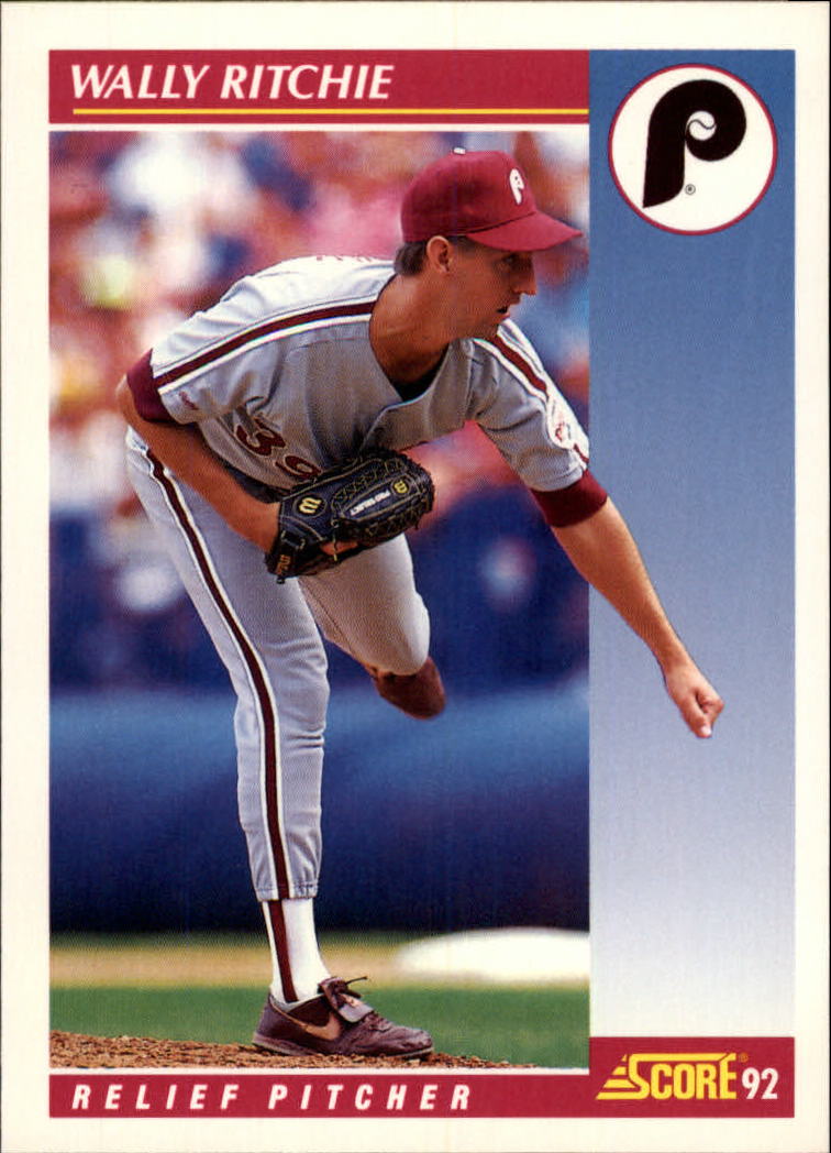 1992 Score #619 Wally Ritchie - NM-MT