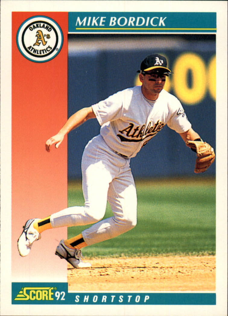 1992 Score #681 Mike Bordick - NM-MT