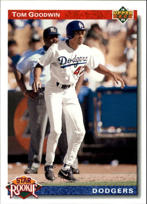 1992 Upper Deck Gold Hologram #20 Tom Goodwin SR - NM-MT+